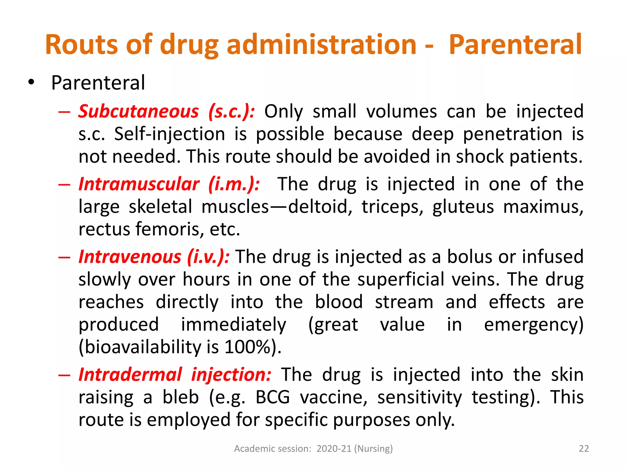 Principles of drug administration | PPTX