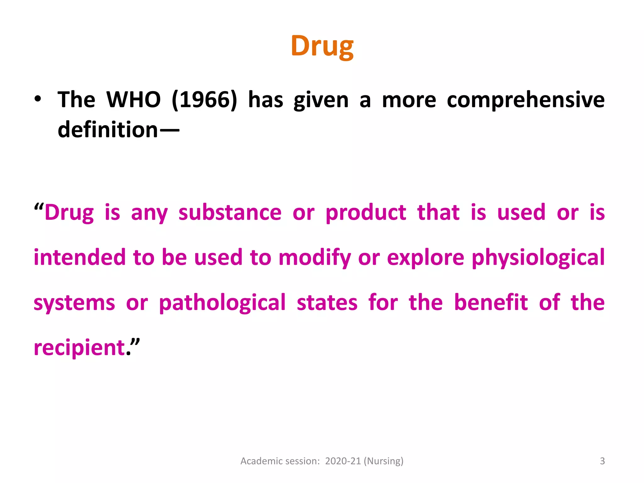 Principles of drug administration | PPTX