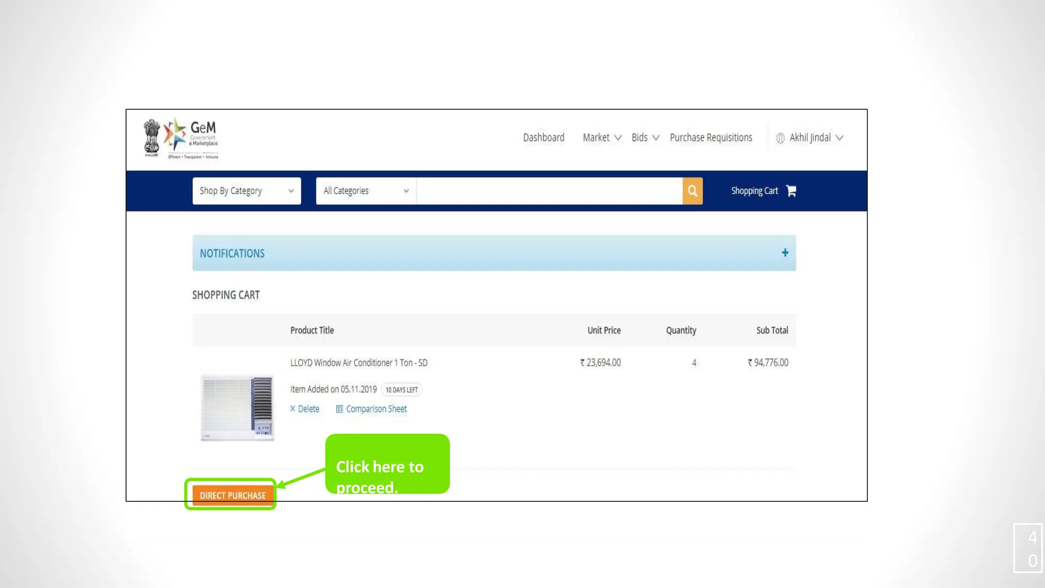 GEM purchase guidelines and use GEM portal | PPTX