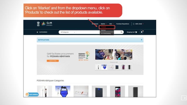 GEM purchase guidelines and use GEM portal | PPTX