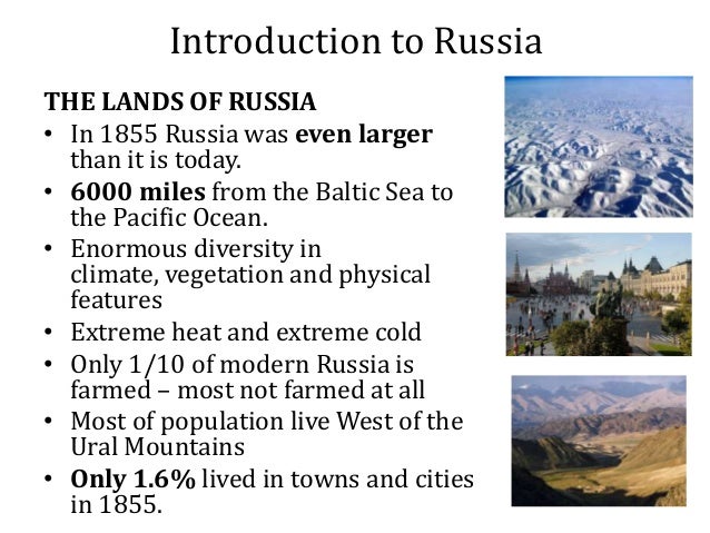 L1 russia - an introduction