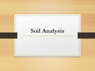Soil pH and EC level, how to check the soil pH | PPTX