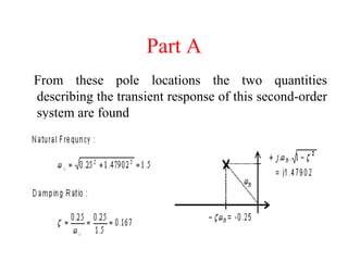 Time response of first order systems and second order systems | PPT