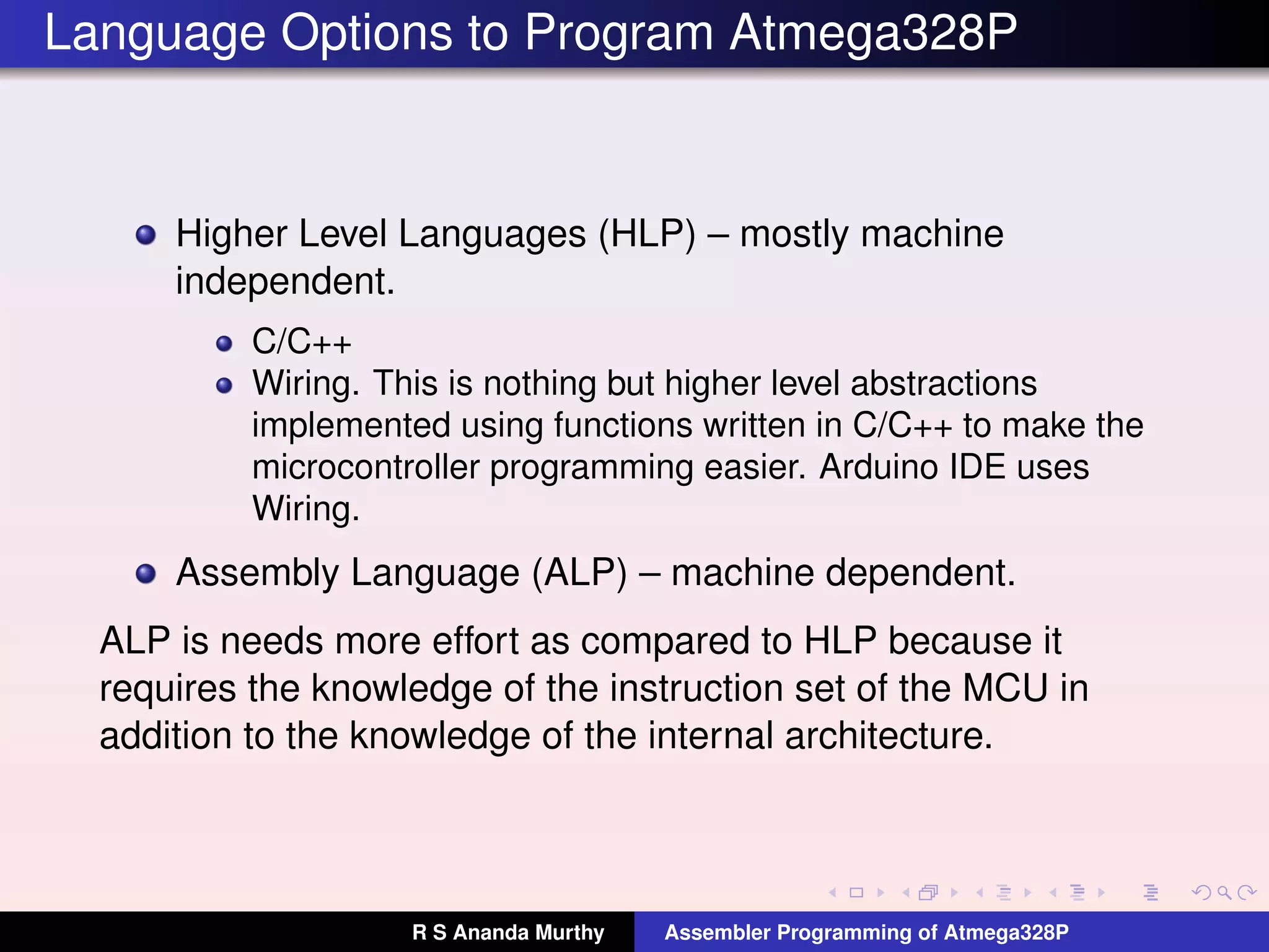 L10 assembly-language-programming-of-atmega328 p | PDF