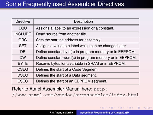 L10 assembly-language-programming-of-atmega328 p | PDF | Programming Languages | Computing