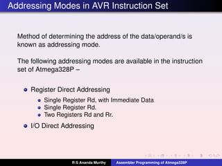 L10 assembly-language-programming-of-atmega328 p | PDF