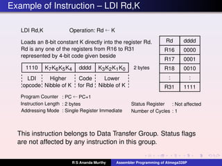 L10 assembly-language-programming-of-atmega328 p | PDF