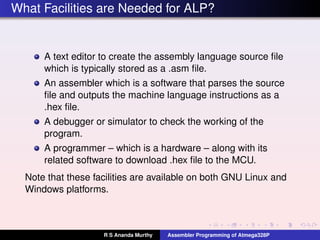 L10 assembly-language-programming-of-atmega328 p | PDF