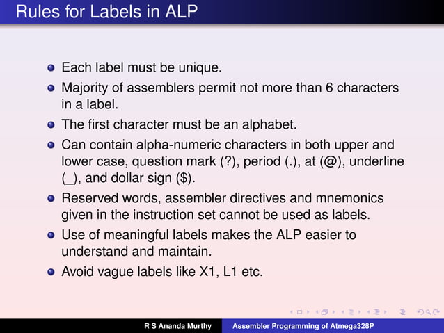 L10 assembly-language-programming-of-atmega328 p | PDF | Programming Languages | Computing