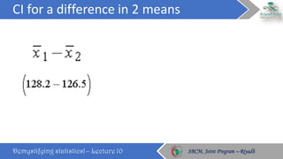 Confidence intervals: Types and calculations | PDF