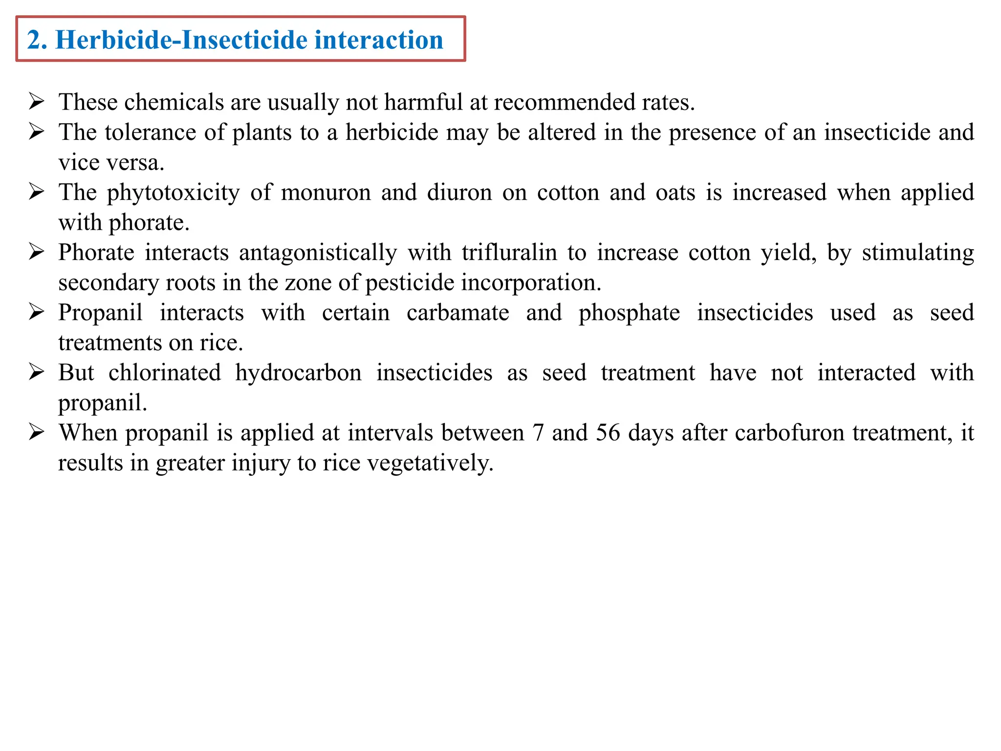L10 - Herbicide Mixture and Utility in Agriculture, Herbicide ...