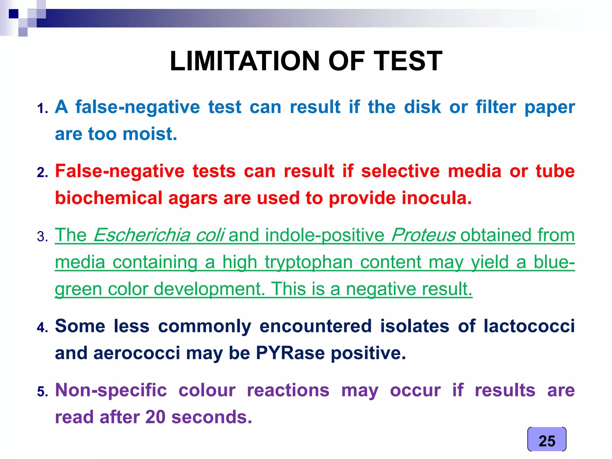 Medical Microbiology Laboratory (biochemical tests - i) | PDF