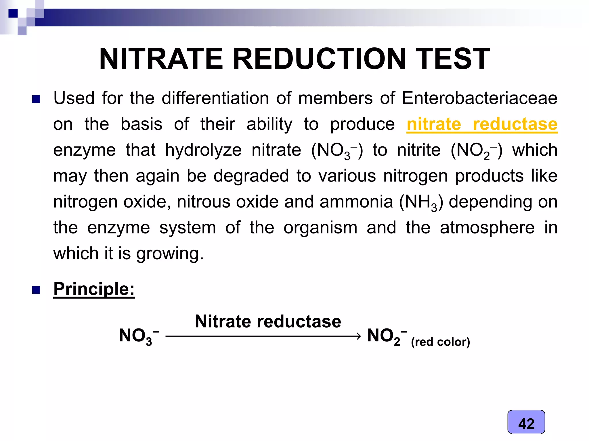 Medical Microbiology Laboratory (biochemical tests - i) | PDF
