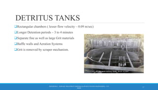 L10 -PRELIMIARY AND PRIMARY TREATMENT OF SEWAGE.pptx