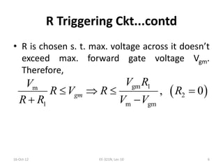 L10 res triggering circuit | PPT