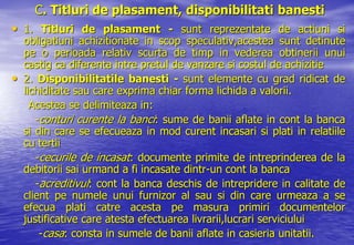 Structuri patrimoniale de activ | PPT