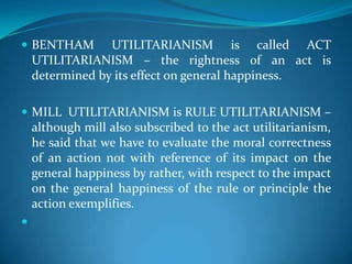 L10 the utilitarians | PPTX