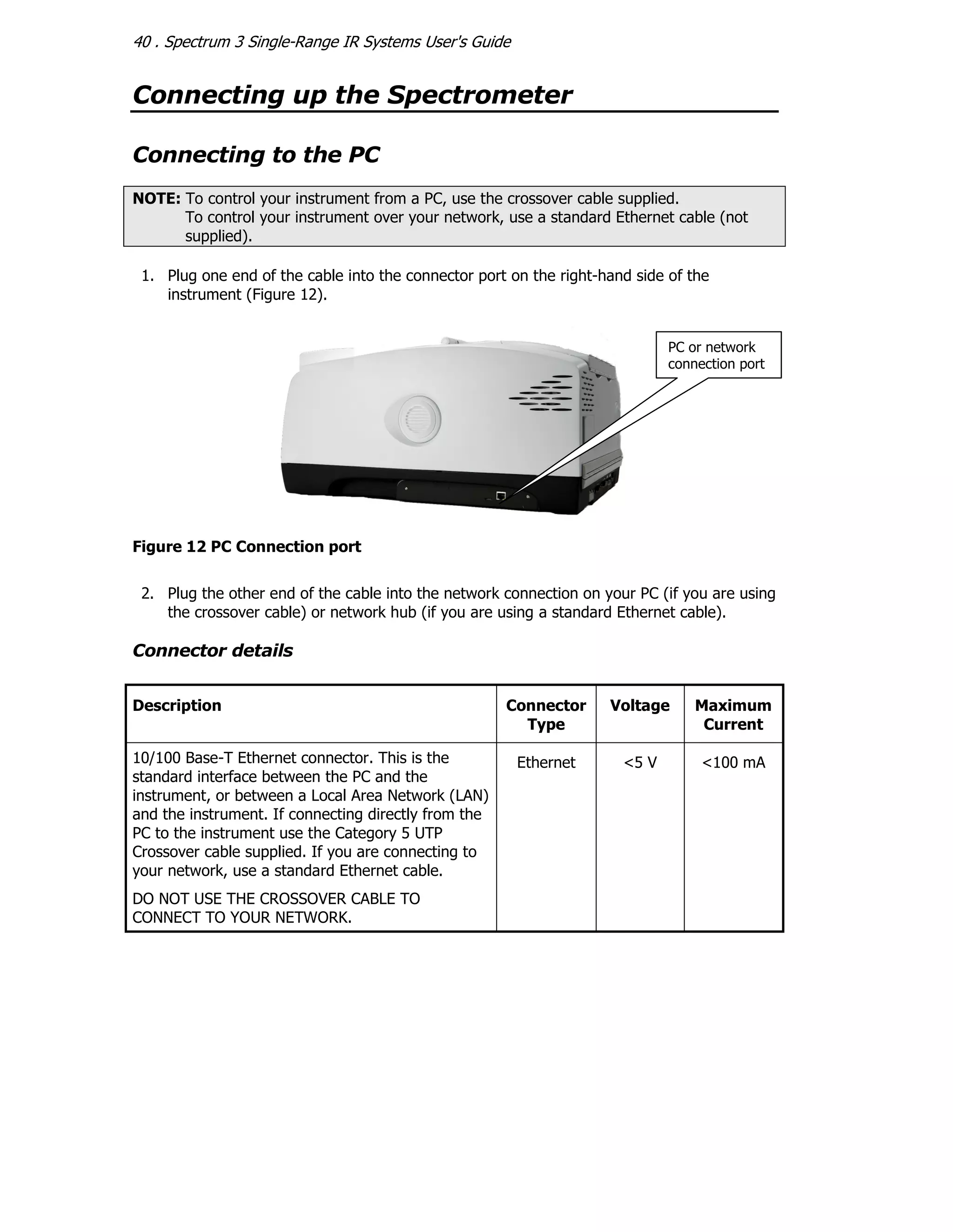 L1050110 spectrum 3 single-range user's guide en-us | PDF