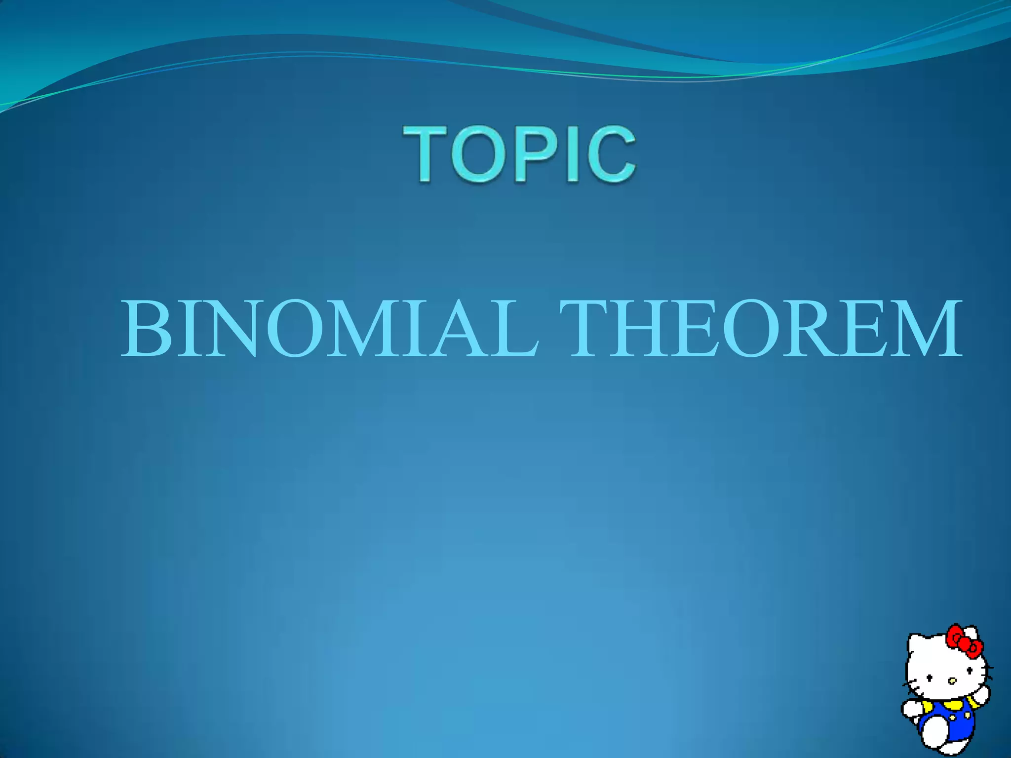 L10 binomial theorem | PPT