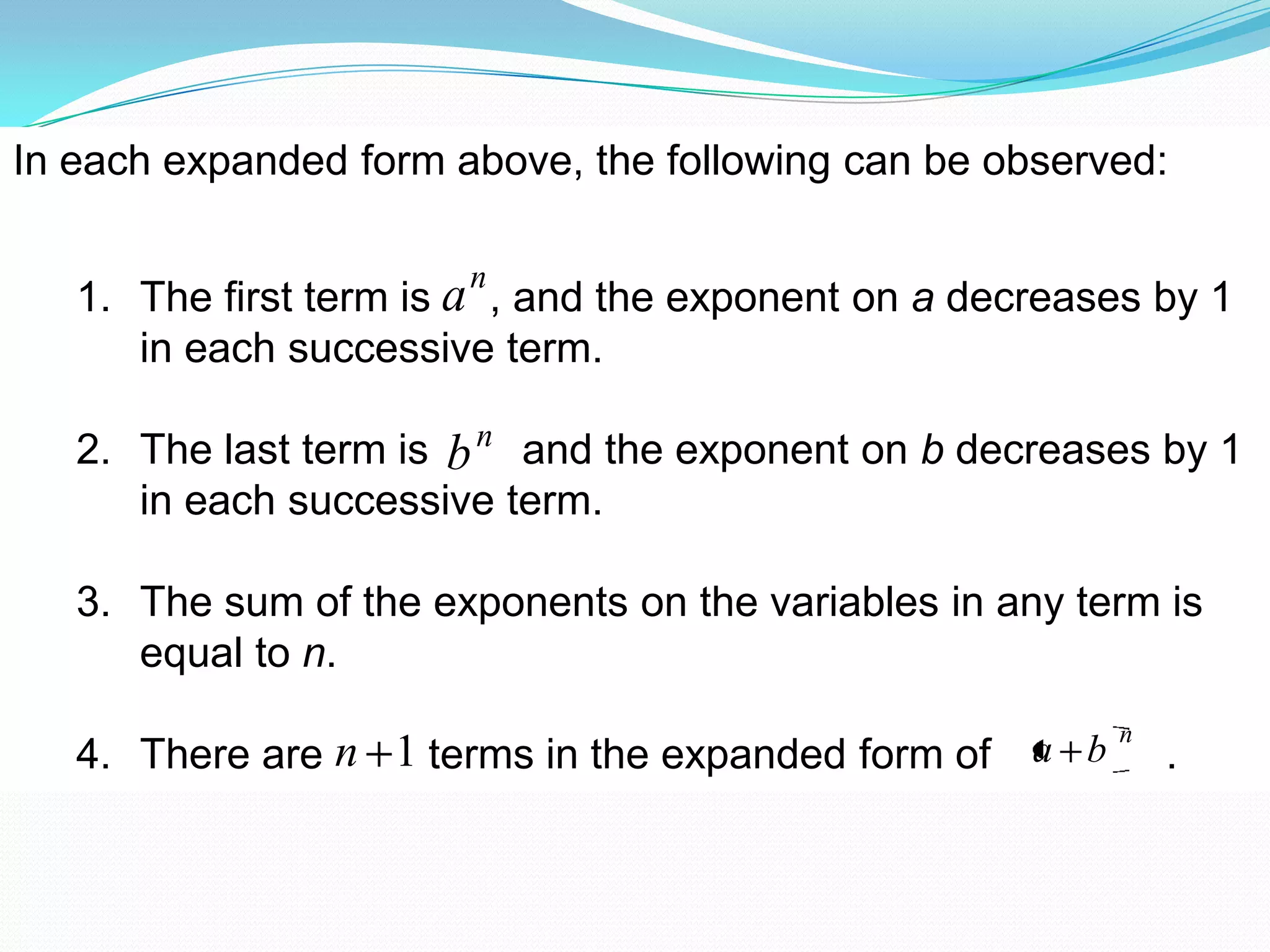 L10 binomial theorem | PPT