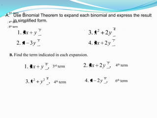 L10 binomial theorem | PPT