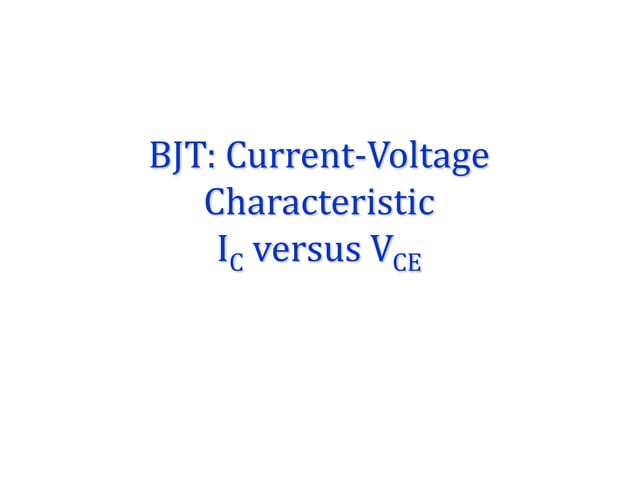 L10 BJT Introduction_S21718Taguchi optimisation method for solving ...