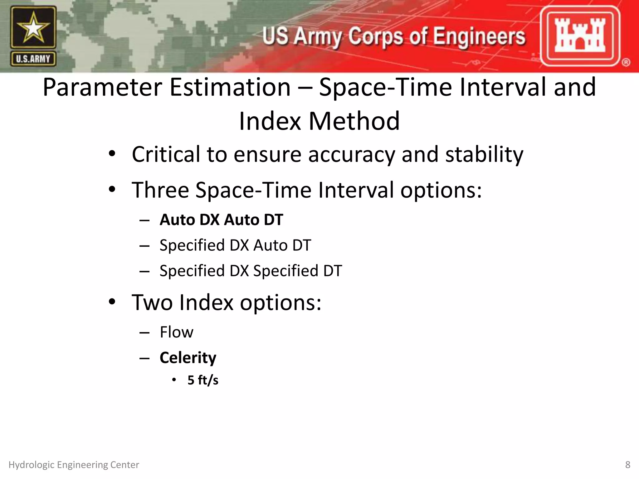 L 10 d muskingum cunge routing method | PPTX