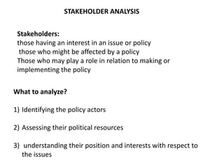 L10 doing policy analysis | PDF