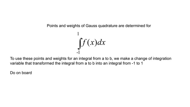 L10 Gauss quadrature formula download pdf.pptx
