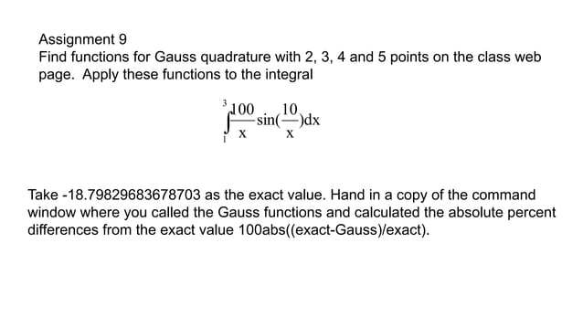 L10 Gauss quadrature formula download pdf.pptx