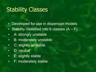 L10 Inversions in atmospheric stability, conditions | PPTX | Weather ...
