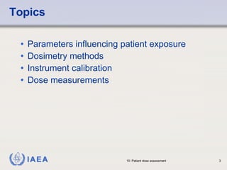 L10 Patient Dose | PPT