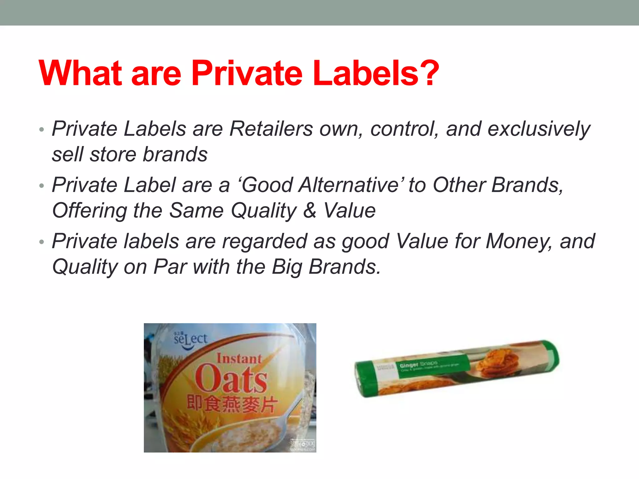retailing-private label | PPTX