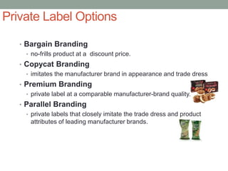 retailing-private label | PPTX