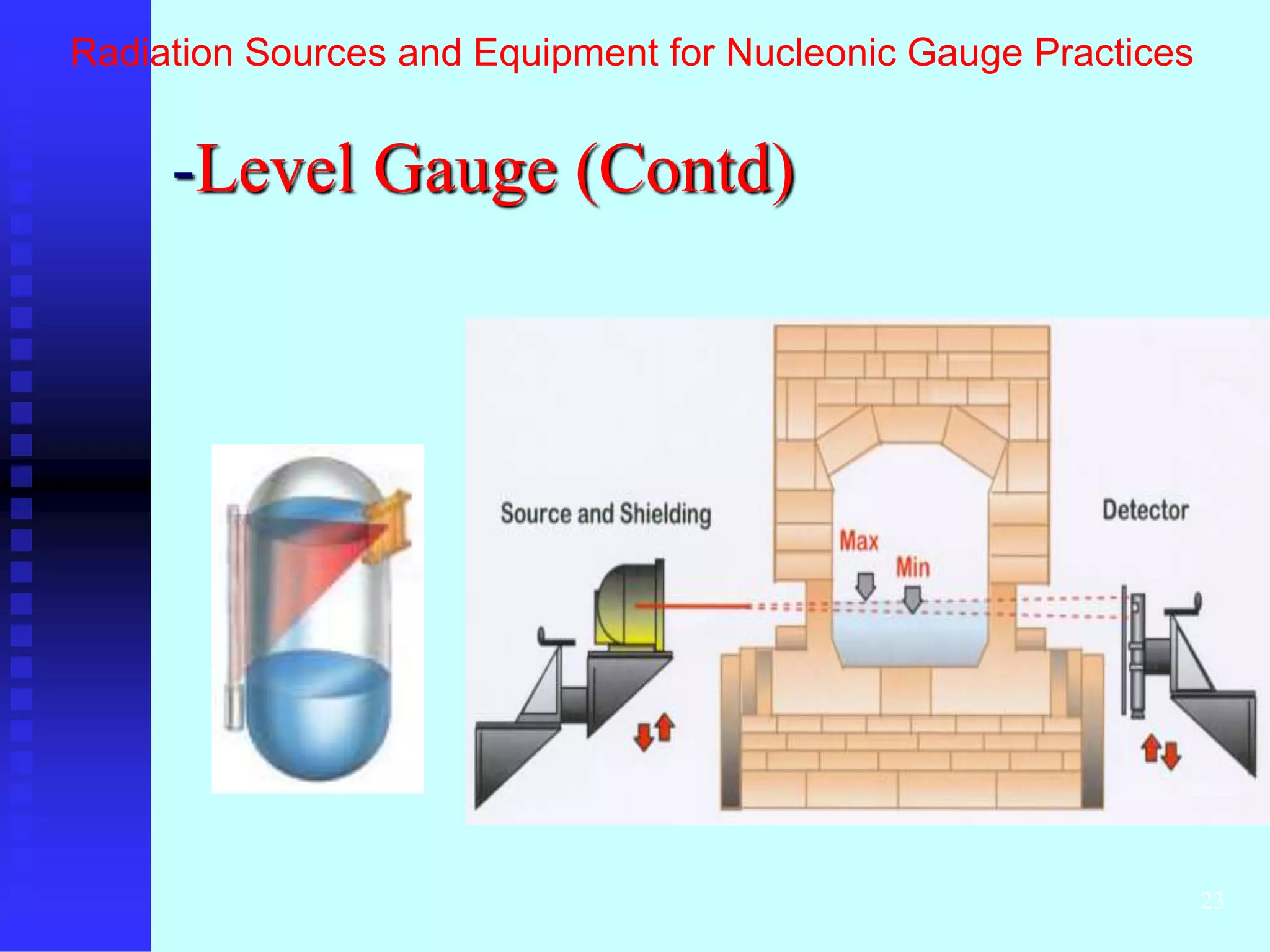 L10 radiation sources and equipment used in industrial practices | PPTX