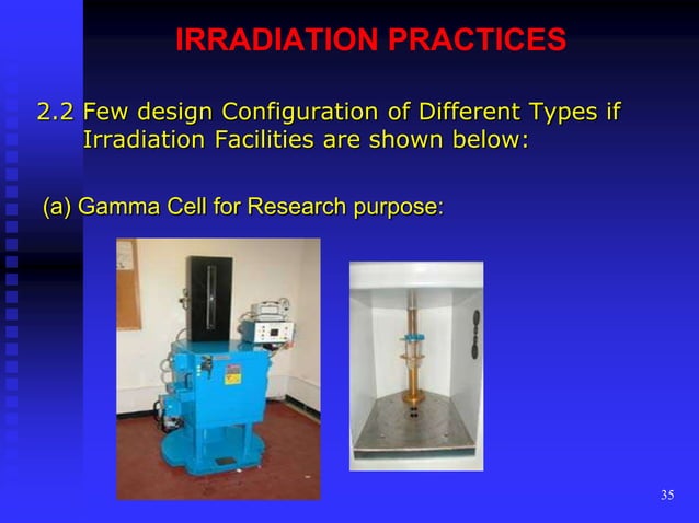 L10 radiation sources and equipment used in industrial practices | PPTX ...