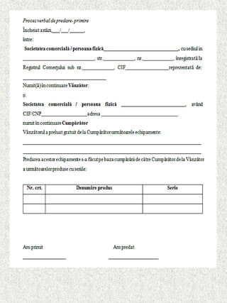 Caracterizarea formelor de comunicare scrisa - modele documente | PPTX