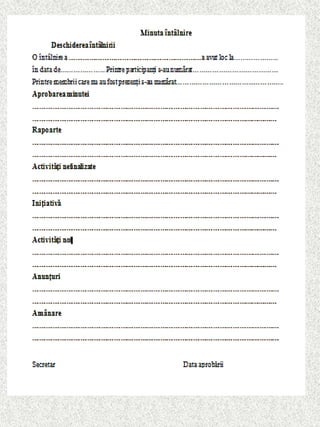 Caracterizarea formelor de comunicare scrisa - modele documente | PPTX