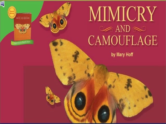 Mimicry and CamouflageLesson 11 | PPT