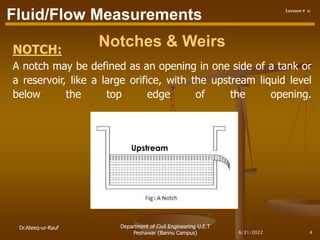 weirs and notches | PDF