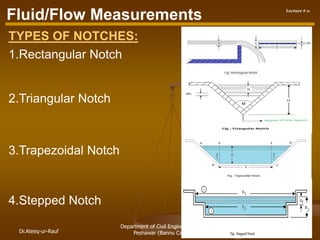 weirs and notches | PDF