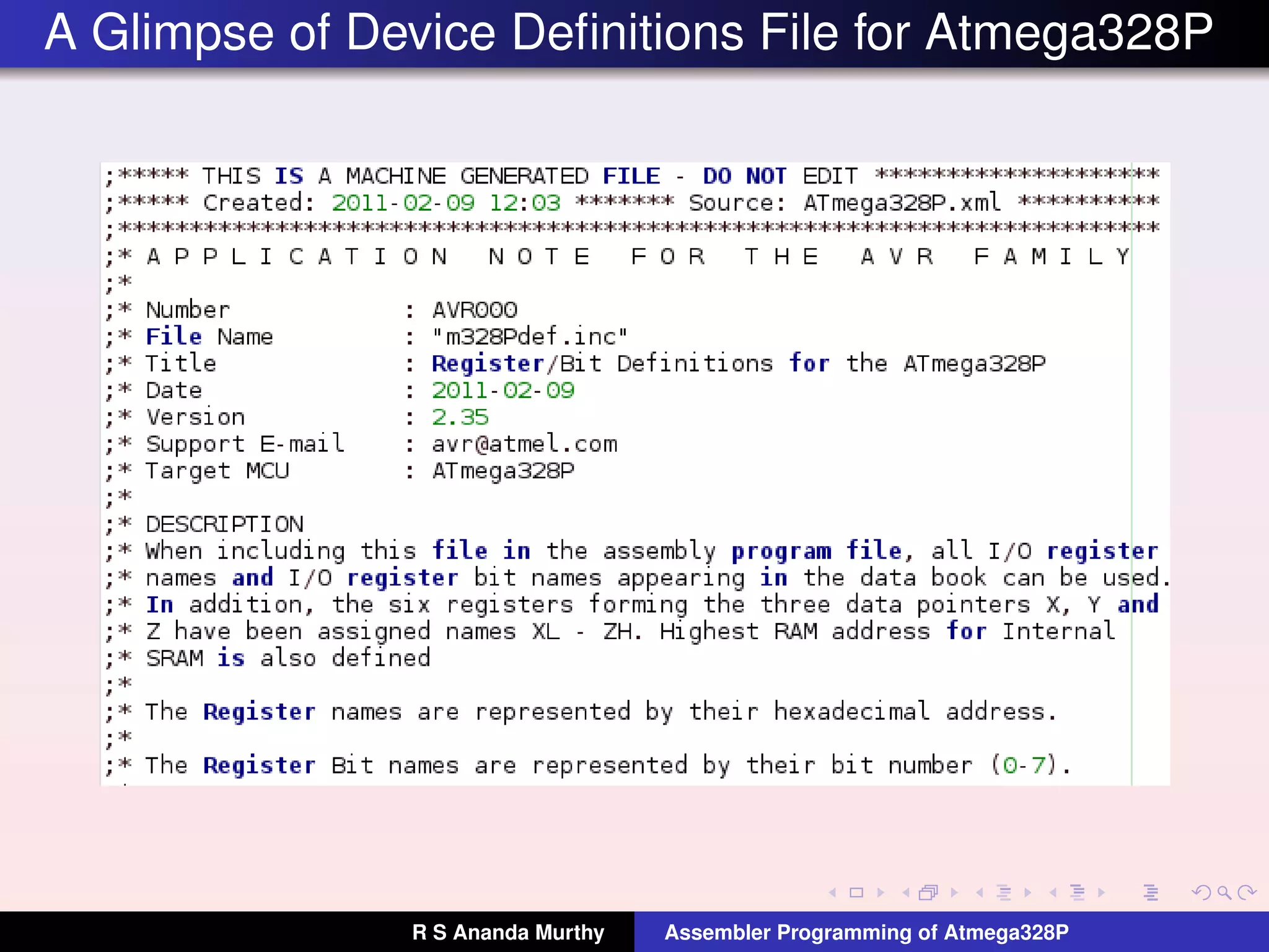 L11 assembly-language-programming-of-atmega328 p | PDF | Programming Languages | Computing