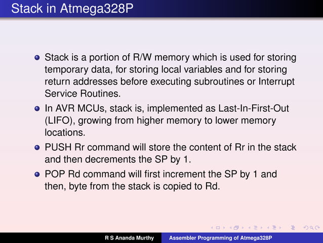 L11 assembly-language-programming-of-atmega328 p | PDF | Programming Languages | Computing