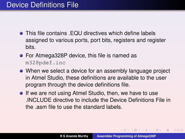 L11 assembly-language-programming-of-atmega328 p | PDF | Programming Languages | Computing