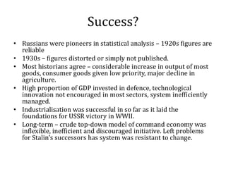 L11 stalin and the rise of a superpower | PPTX