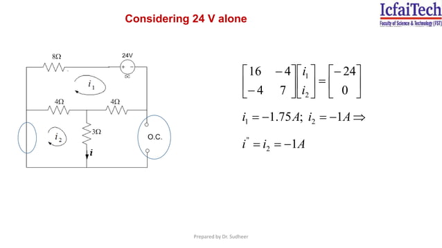 Superposition Theorem Useful For Solving Linear Bilateral Circuits Pptx