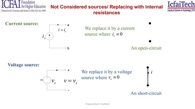 Superposition Theorem USEFUL FOR SOLVING LINEAR BILATERAL CIRCUITS | PPTX