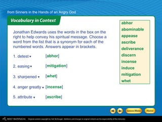 Sinners in the Hands of Angry God | PPT | Christianity | Religion ...