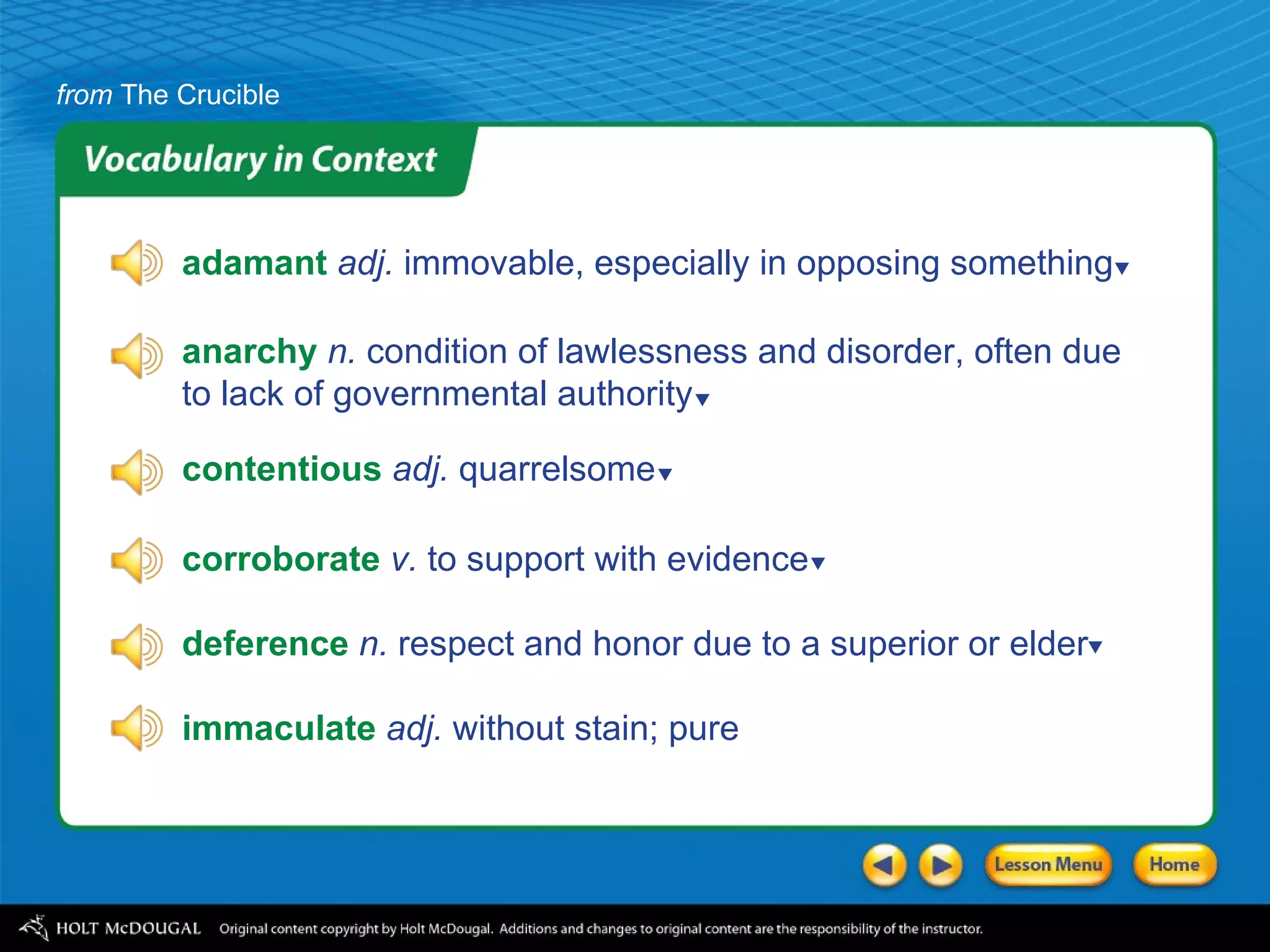 L110110ppt the crucible | PPT
