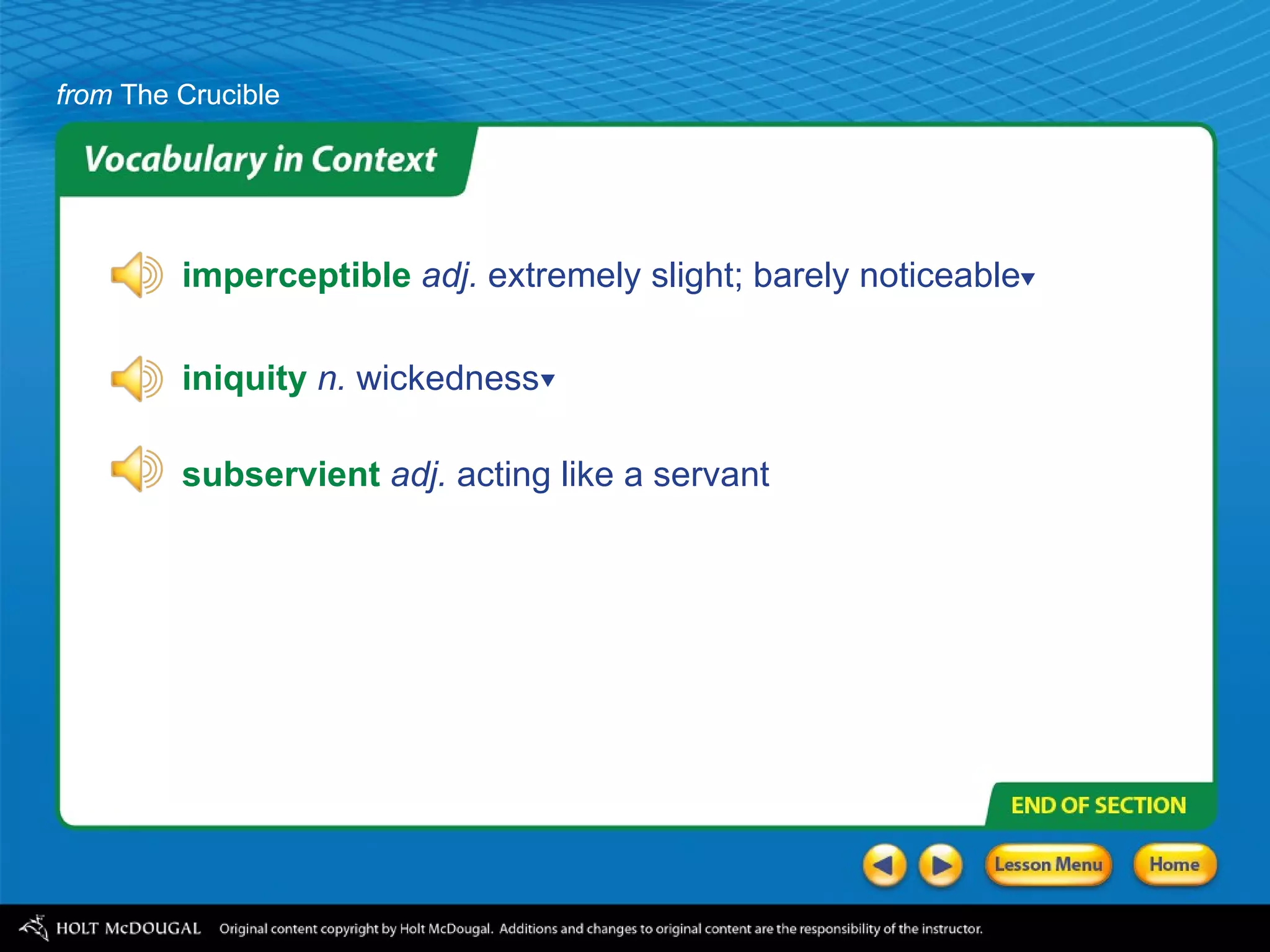 L110110ppt the crucible | PPT